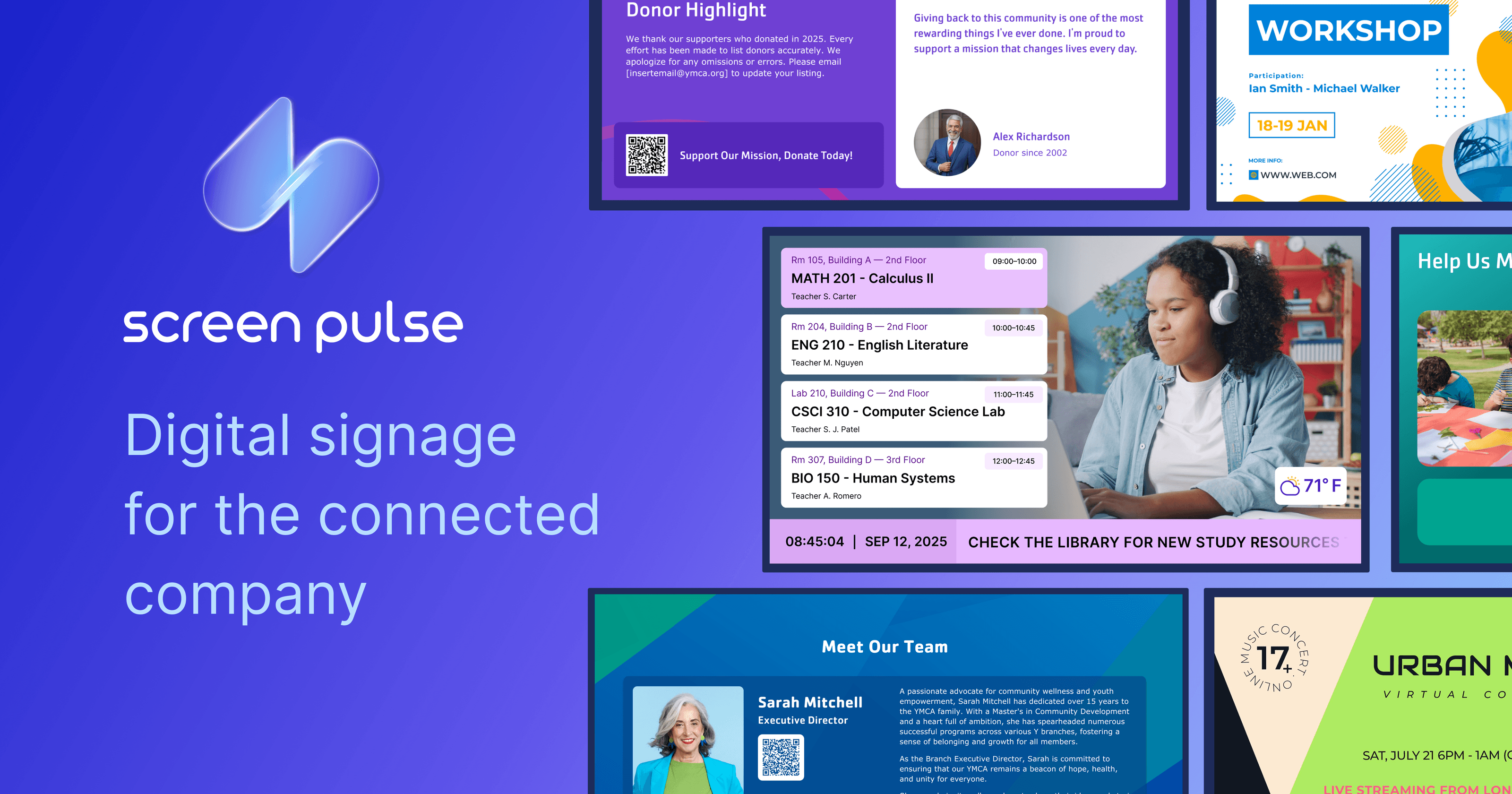 Screen Pulse | Smart Digital Signage Platform